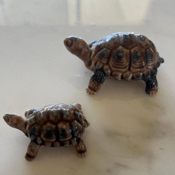 Wade | Accents | Vintage Set Of 2 Wade Porcelain Turtles Made In ...